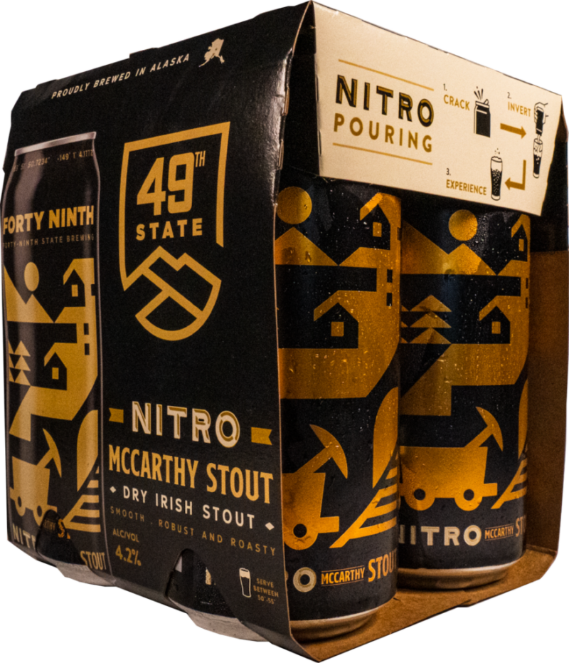Nitro McCarthy Stout – 49th State Brewing